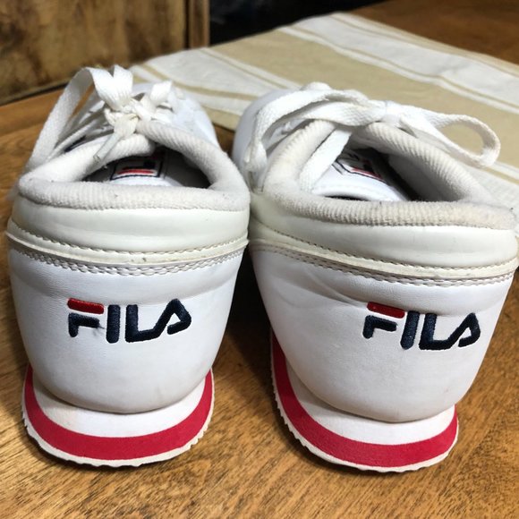 Fila | Shoes | Red Blue And White Fila Shoes | Poshmark
